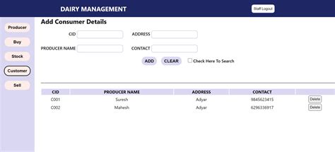 Github Swasthikjp Dairy Management