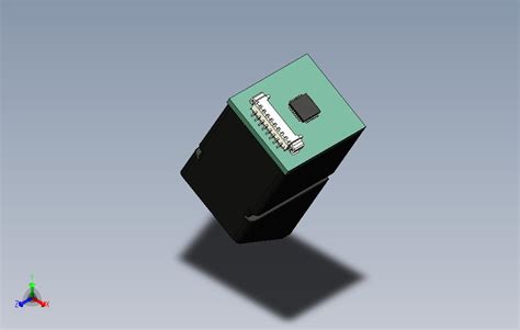 Jm 11b指纹读取器iges模型图纸免费下载 懒石网