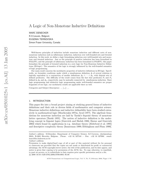 pdf a logic of nonmonotone inductive definitions