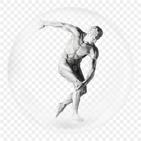 Png Naked Man Sculpture Sticker Premium PNG Rawpixel