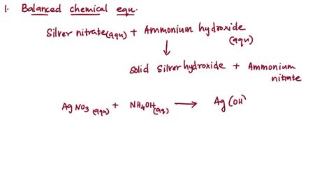 Solved Which Of The Following Is The Balanced Chemical Equation For The Reaction Between