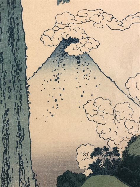 Yahoo オークション 葛飾北斎『甲州三嶌越』冨嶽三十六景 浮世絵 木