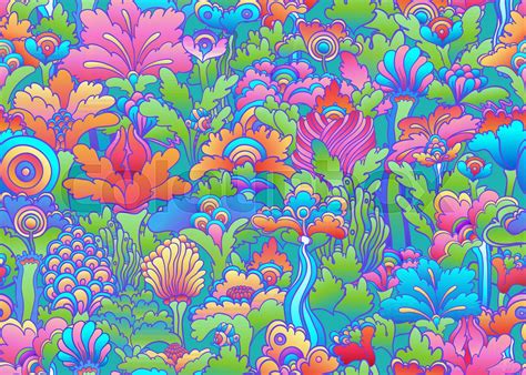 60s Psychedelic Pattern