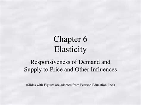 Ppt Chapter 6 Elasticity Powerpoint Presentation Free Download Id