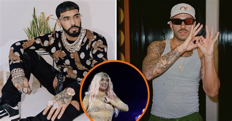Fanáticos De Karol G Criticaron A Anuel Por Foto Con Feid “no Puede