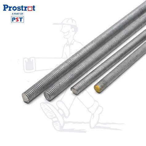 Threaded Bar Grade 48 Galvanized Carbon Steel Gi Stud Threaded Rod