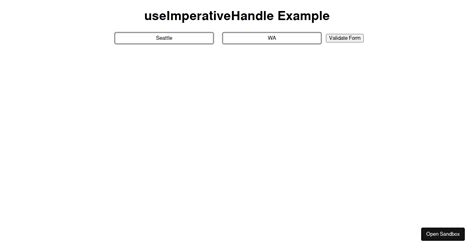 Useimperativehandlejs Codesandbox