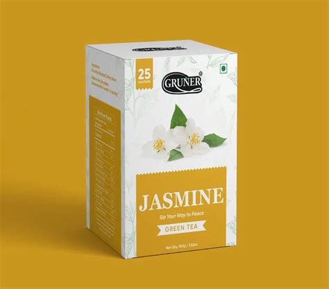 Gruner Jasmine Green Tea Bag At Rs 80pack Green Tea Bags In Surat