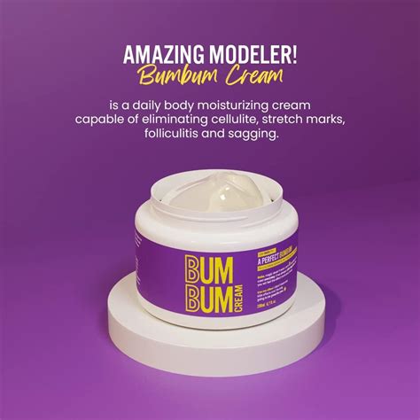 Original Bum Bum Cream 200ml Brazilian Cellulite Remover For Women