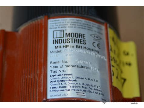 Used MOORE INDUSTRIES PSD MA PRG VLP ISE BH MG Instrumentation