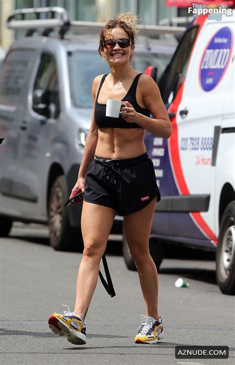 Rita Ora Flaunts Her Sexy Toned Figure In London After A Sweaty Gym Session Aznude