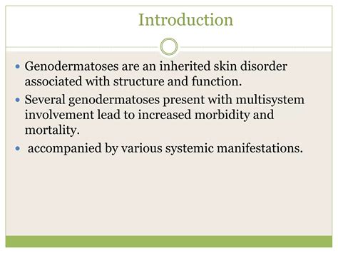 Genodermatoses Pptx