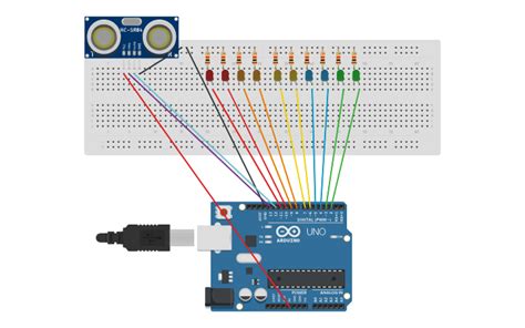 Circuit Design Run Hc Sr04 Ultrasonic Sensor Gustilo Tinkercad