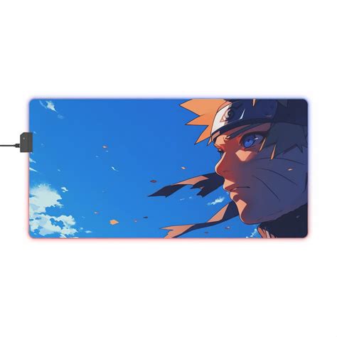 Naruto Led Gaming Mouse Pad Naruto Uzumaki Mouse Pad Naruto Blue Sky