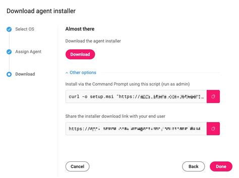Install An Agent Atera Support