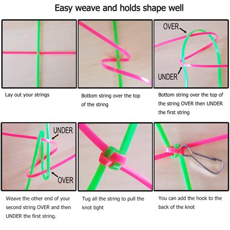 Gimp Bracelets Instructions