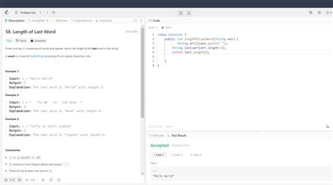 Adarsh Suman On Linkedin Day93 Leetcode58 Coding Leetcode