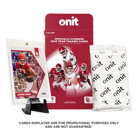 University Of Oklahoma Football 2025 Trading Cards Single Pack