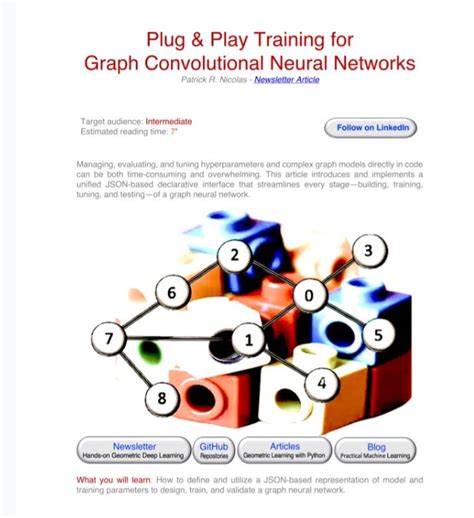 Plug And Play Training For Graph Neural Networks A Json Based Approach To Simplifying Gnn