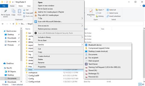 Sending Ninjatrader Desktop Log And Trace Files