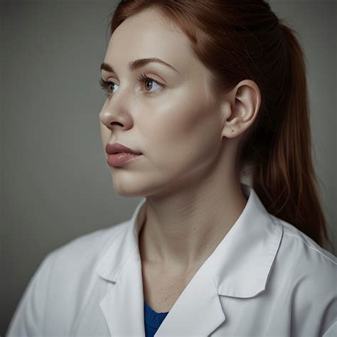 Swollen Thyroid Gland In Neck Premium Ai Generated Image