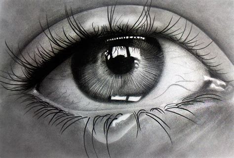 Sad Eyes Drawing Skill
