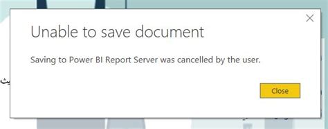 Solved Unable To Publish To Report Server Microsoft Fabric Community
