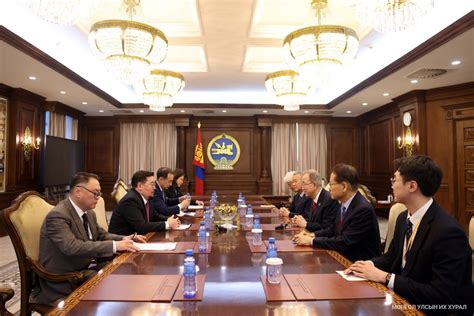 УИХ ын дарга Г Занданшатар НҮБ ын 8 дахь Ерөнхий нарийн бичгийн дарга “Бан Ги Мүн” сангийн