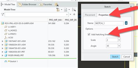 Solved Hatching In Creo Parametric Ptc Community