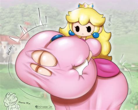 Princess Peach Grows Up Breast Expansion