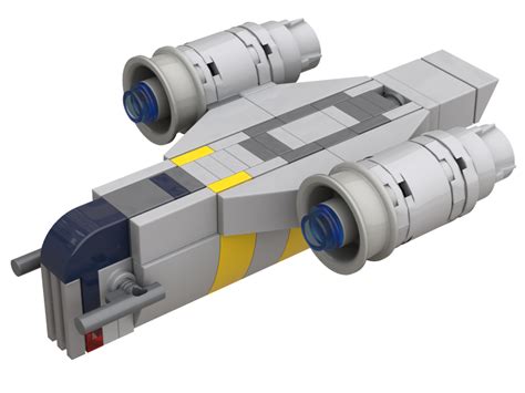 Lego Moc Mandalorian Razor Crest Micro Gunship By Skynest Rebrickable