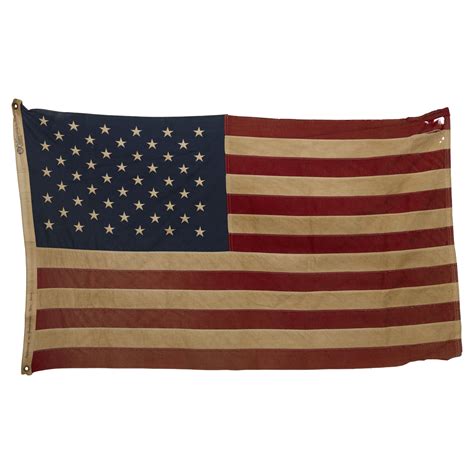 50 Star American Flag Flown Over Capitol On Day 50 Star Flags Became