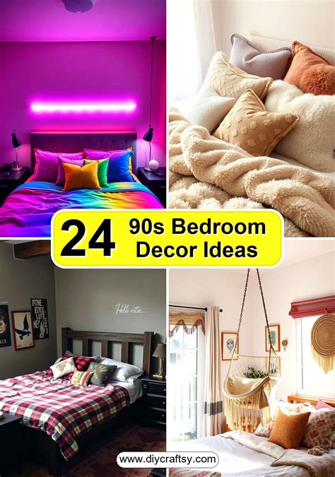 24 Nostalgic 90s Bedroom Decor Ideas For A Throwback Vibe