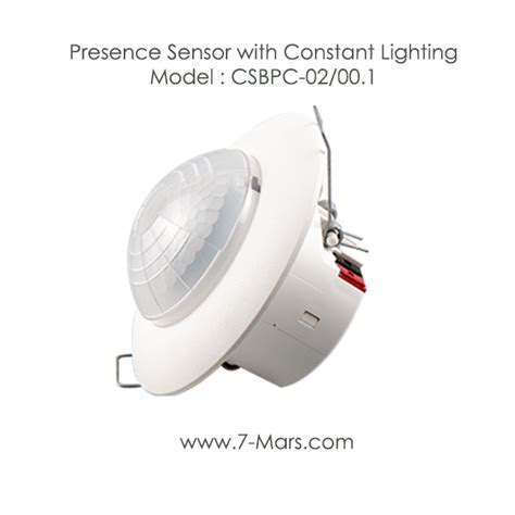 Presence Sensor With Constant Lighting