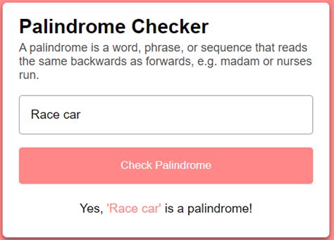 Github Svigildpalindromechecker Simply A Palindrome Checker Made In Javascript By Me Hope