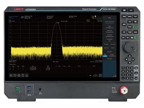 Uts5026a Uni T Spectrum Analyzer 9khz÷265ghz Touch Screenlcd Tft 156 Tme Electronic