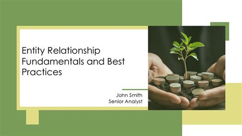 Entity Relationship Fundamentals And Best Practices Ppt Designs At