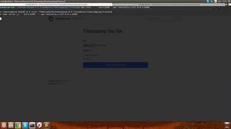 timestamping demo · issue 1227 · exonum exonum · github