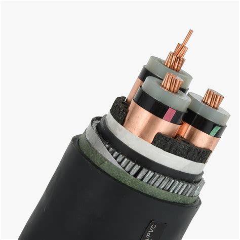 Cuxlpeswapvc Copper Core Xlpe Insulated Electrical Power Cable 193336kv Qrunning Is