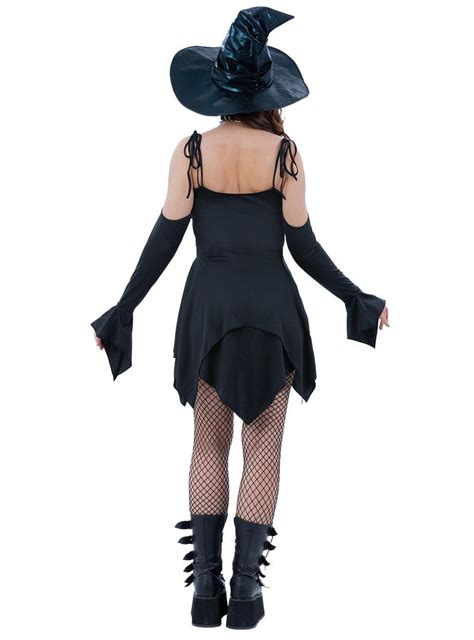Plus Size Black Witch Costume Womens Halloween Costume