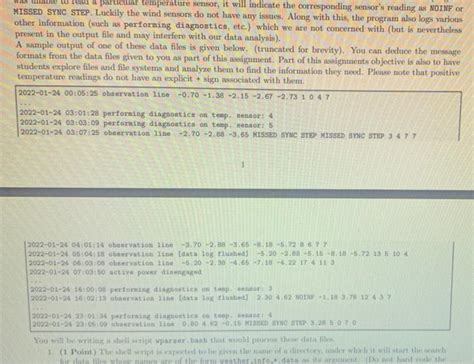Solved You Will Be Writing A Shell Script Wparser Bash That