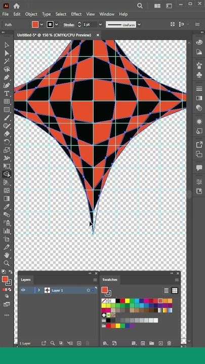 how to use rectangular grid tool in illustrator tutorial shorts youtube