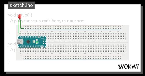 Led点灯 Wokwi Esp32 Stm32 Arduino Simulator