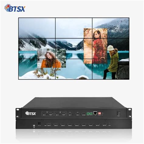 Bitvisus 4k60 POP PIP Seamless Switching HDMI Switcher Matrix Multiviewer Video Wall Controller