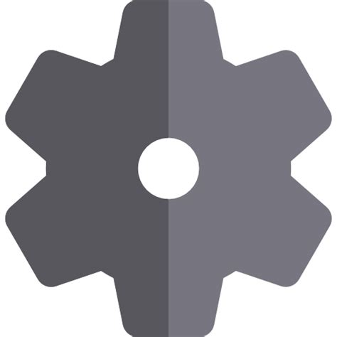 Settings Basic Rounded Flat Icon