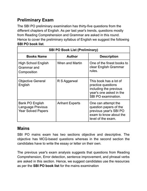 Ppt Best Books To Prepare English For Sbi Po 2022 Check Preparation