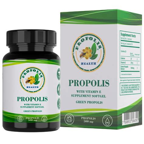 Green Propolis Capsule Immune And Respiratory Health Propolis Health