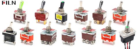 Different Electrical Toggle Switches Duplex Stacked Toggle Switches