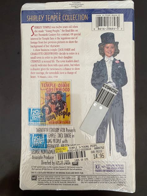 Shirley Temple Vhs Sealed Etsy