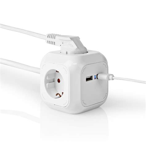 Power Cube Extension Socket 3680w Exsoc415ufwt Atila Power Cube Extension Socket 3680w Exsoc415ufwt Atila
